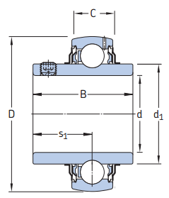 YAR208-2F - SKF Self Lube Bearing Inserts (40mm Bore Size) – Bearingtech